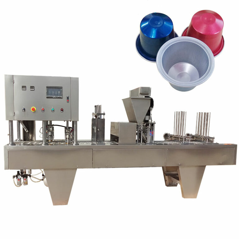 Cup Filling Machine - HTC-1 Rotary Cup Filling Sealing Machine