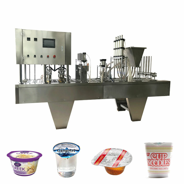 Linear Cup Filling Machine - High Speed & High Filling Accuracy