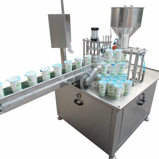 Cup Filling Machine - HTC-1 Rotary Cup Filling Sealing Machine