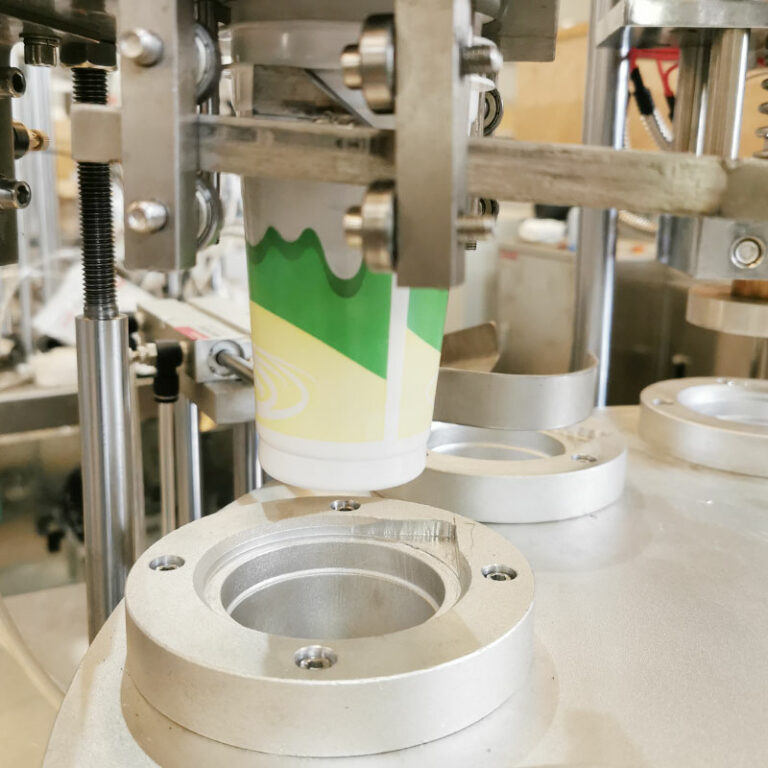 Cup Filling Machine - HTC-1 Rotary Cup Filling Sealing Machine