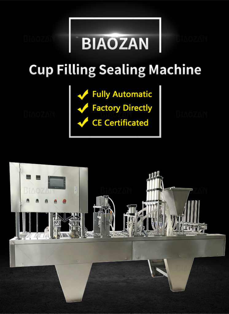Linear Cup Filling Machine - High Speed and Fully Automatic