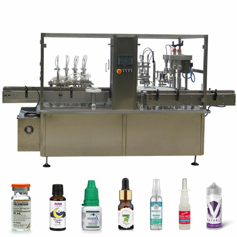Linear Filling Capping Machine - Suitable For: Bottles, Jars, etc.