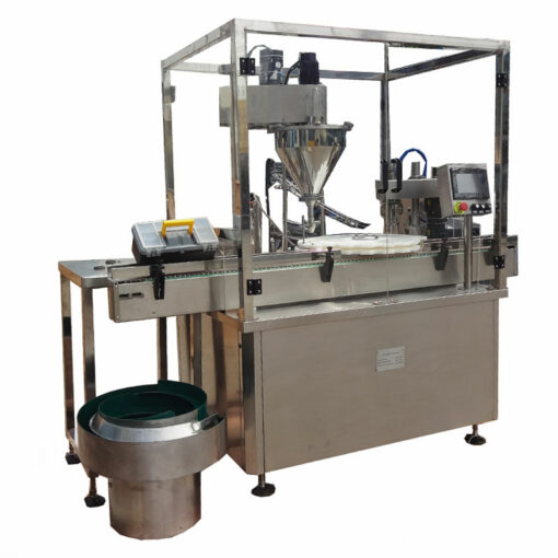 Powder Bottle Filling Machine - Suitable for Bottles, Jars, etc.