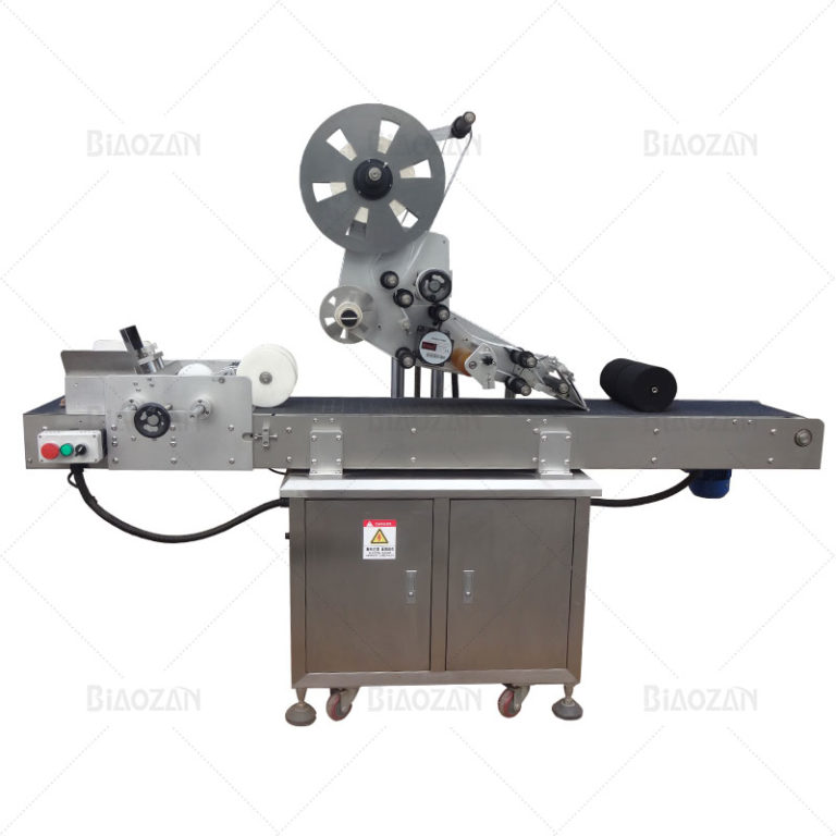 Flat Labeling Machine - Automatic Flat Labeling Machine (Box, Bag, Lid)