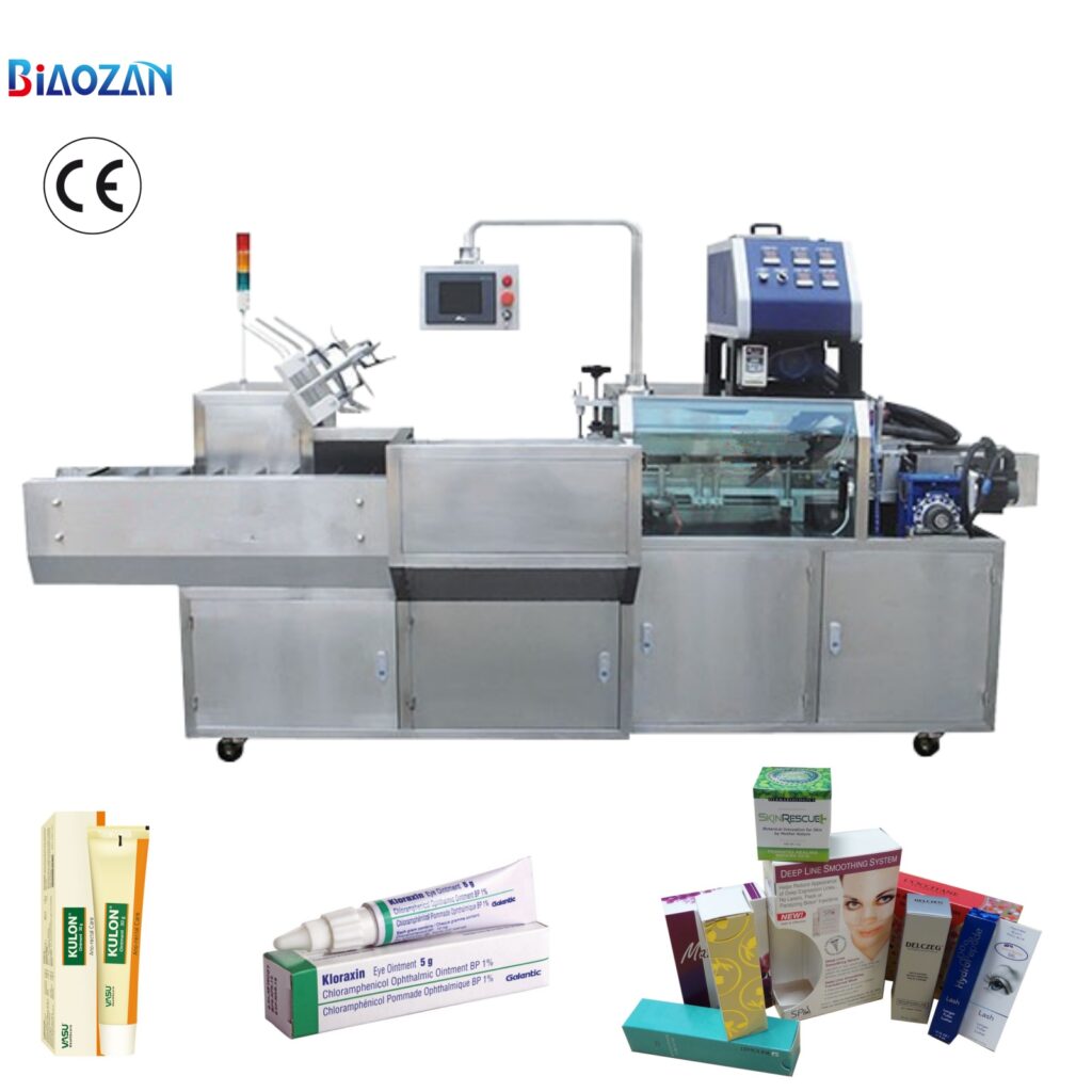 Automatic Ointment Cartoning Machine - Tube Filling Machines, Box ...